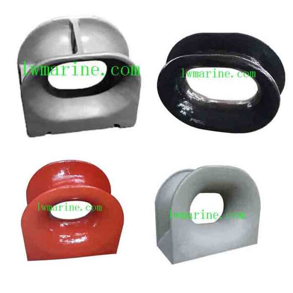 Marine mooring chocks