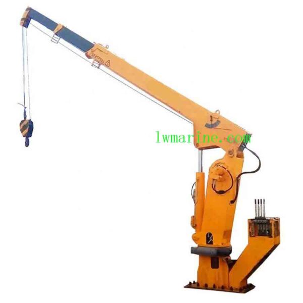 Ship Knuckle Boom Crane - LW MARINE