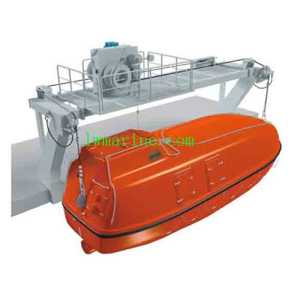 Platform Davit for Offshore Lifeboat & Rescue Boat